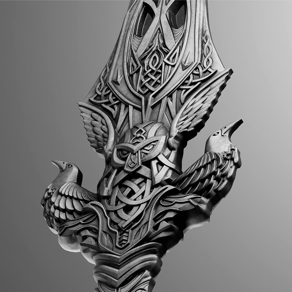 Gungnir (Odin's Spear) 2 oz Pure Silver Collectible by Spectres