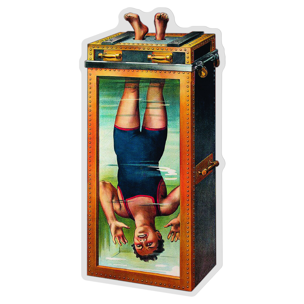 Houdini's Water Torture Cell 1 oz Pure Silver Coin by Spectres