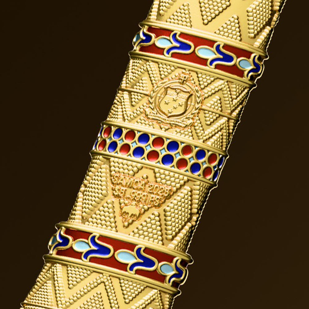 King Tutankhamun's Dagger 2 oz Pure Silver Coin by Spectres