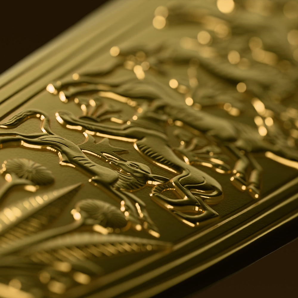 King Tutankhamun's Dagger 2 oz Pure Silver Coin by Spectres