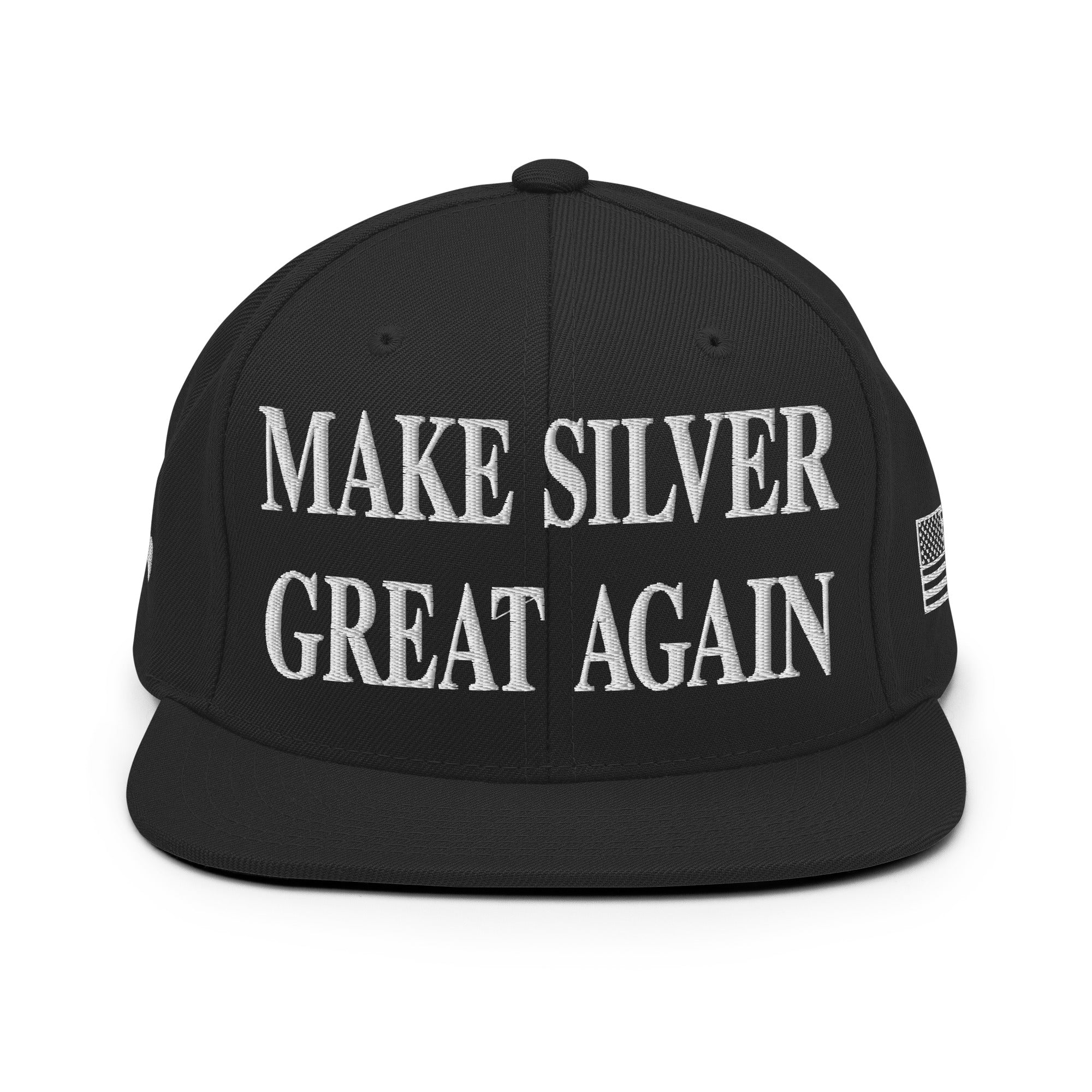 Make Silver Great Again Snapback Hat by Spectres